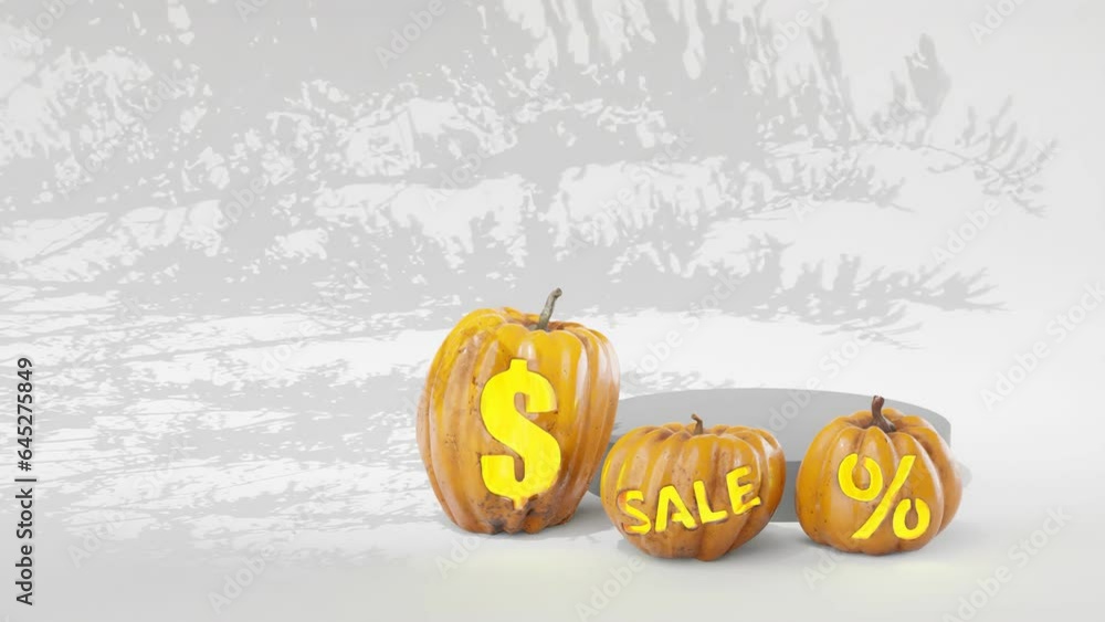 halloween sale display background, cool banner for halloween holiday ...