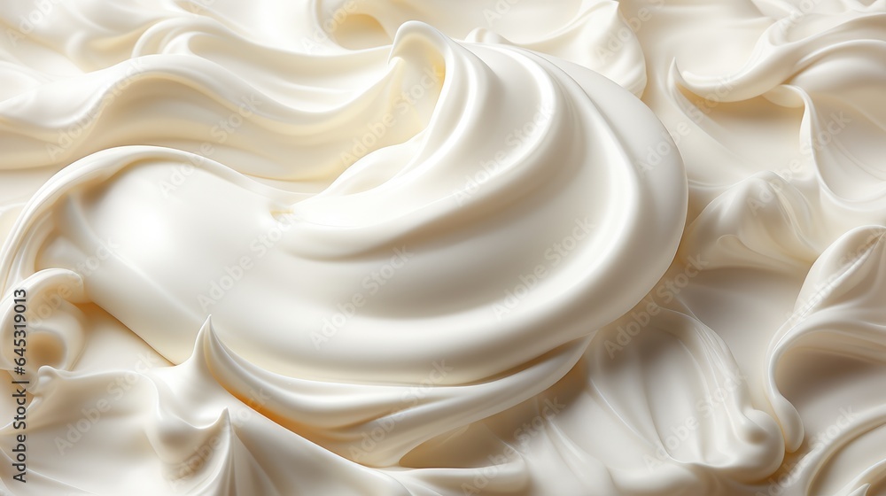 Milk splash or yogurt cream melt splash Stock Illustration | Adobe Stock