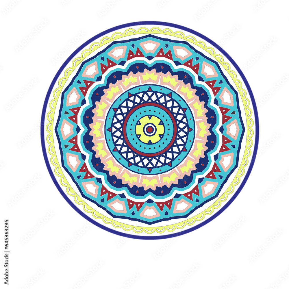 Boho Mandalas Clipart,Mandala Art,Mandala Digital Art,Mandala Pattern ...