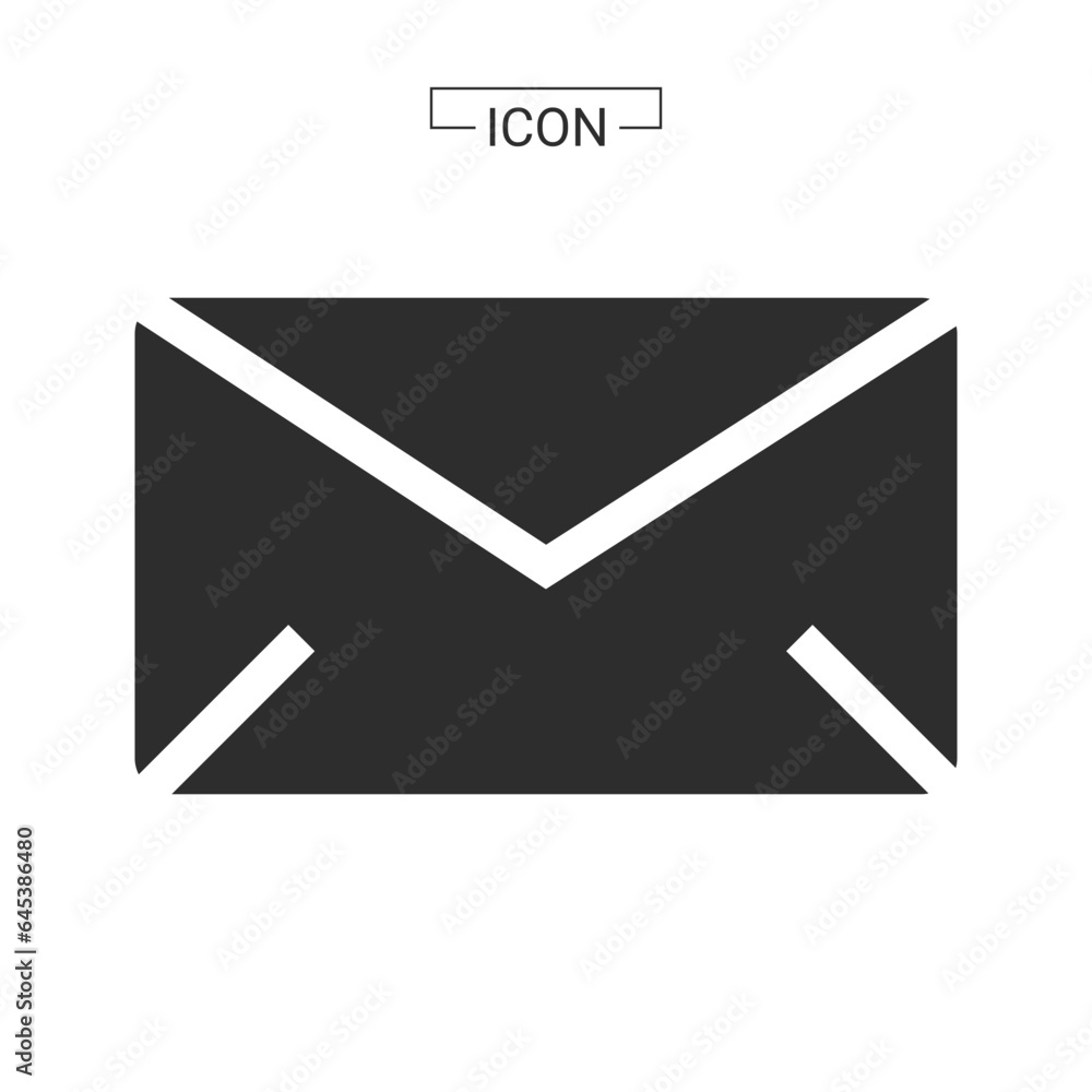 Email icon. e-mail symbol graphics for web icon collections Stock ...