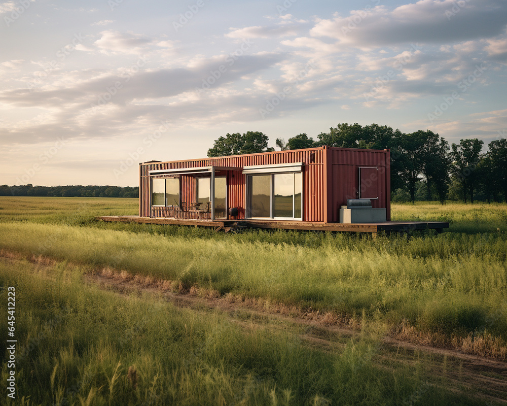 shipping container ADU (accessory dwelling unit), aka tiny home or in ...