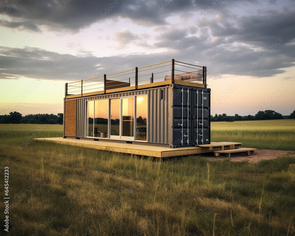 shipping container ADU (accessory dwelling unit), aka tiny home or in ...