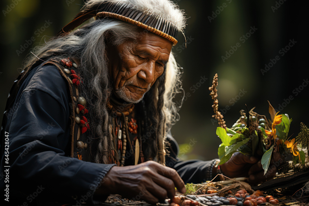 Indigenous Wisdom. Elders from indigenous communities sharing ...