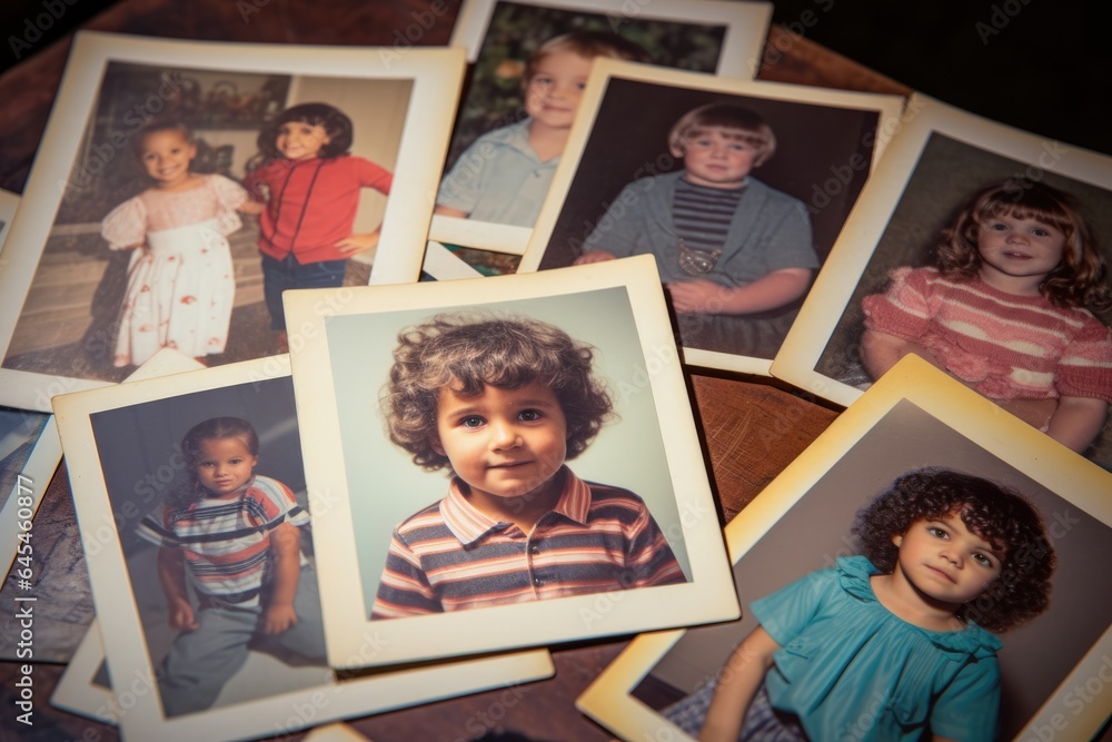 1980s and 1990s Nostalgic Portraits: A Collection of Soft-Focus Family ...