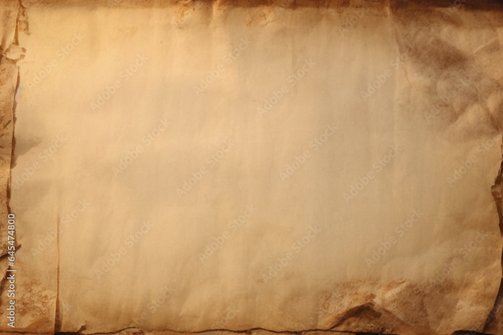 Old paper sheet, Vintage aged Original background or texture Stock Photo | Adobe Stock