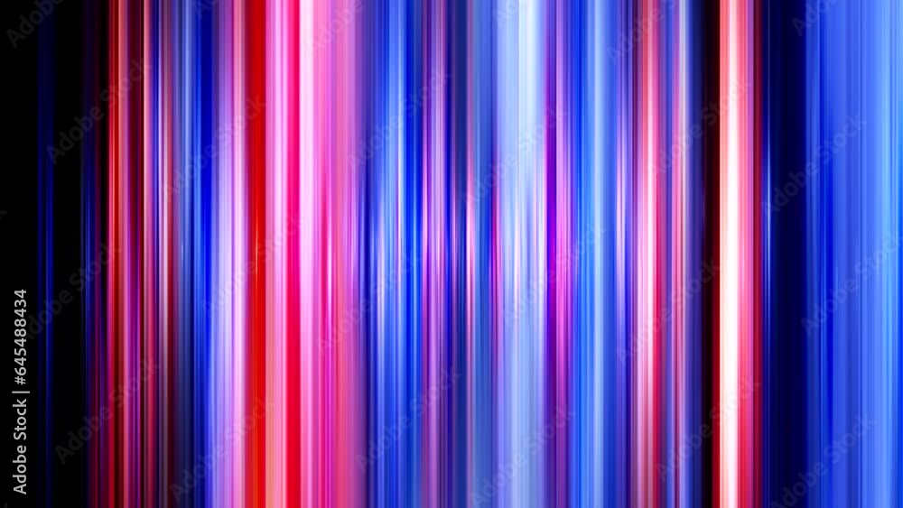 Moving vertical red and blue stripes. Abstract background for event ...