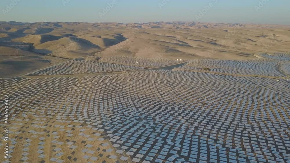 Israel Concentrated Solar Power plant in Negev desert (Ashalim Solar ...