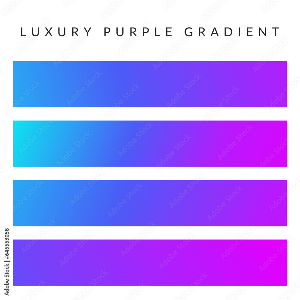 Purple gradient. luxury purple color. color palette. purple color ...