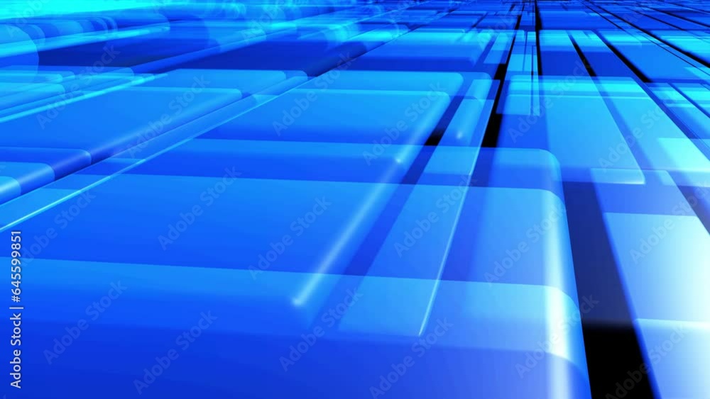 Vidéo Stock animated background with moving chaotic transparent shapes ...