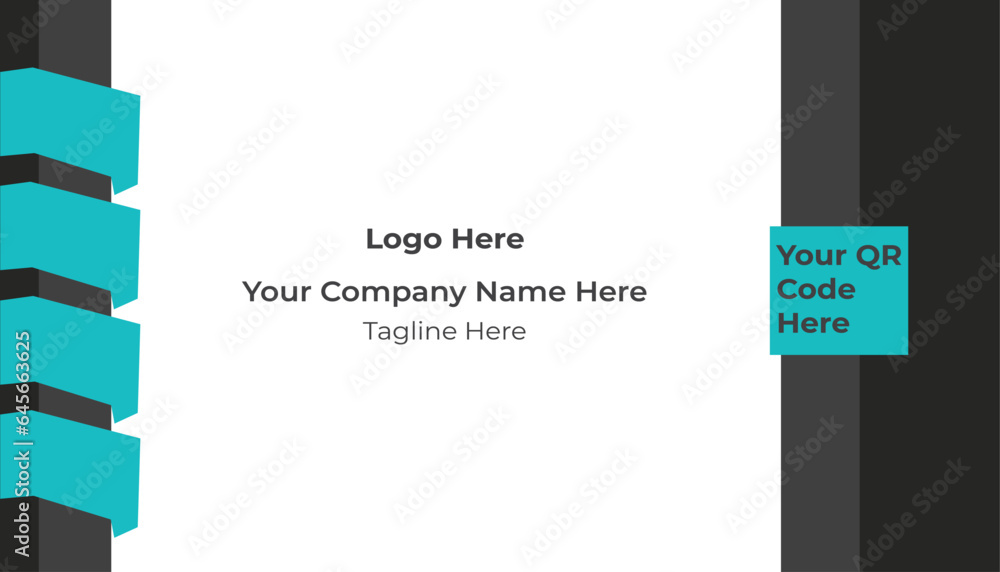 Premium Modern corporate, Vector business card template, Postcard ...