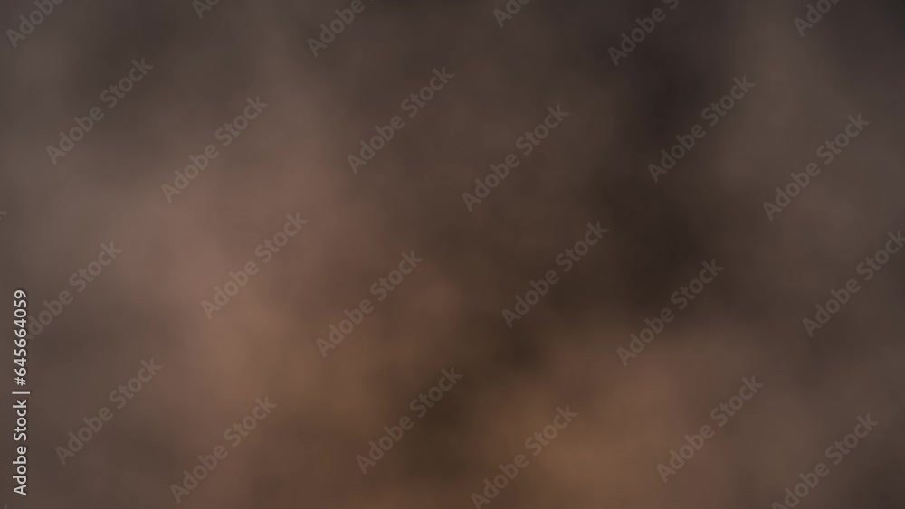Seamless loop Animation smoke, vapor, cloud on black background with ...