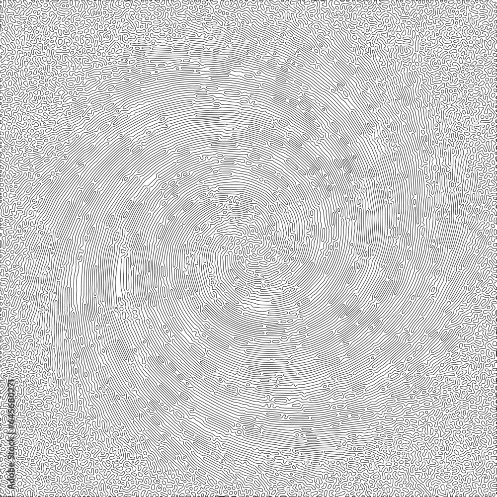 Abstract organic background, natural maze labyrinth, reaction diffusion ...