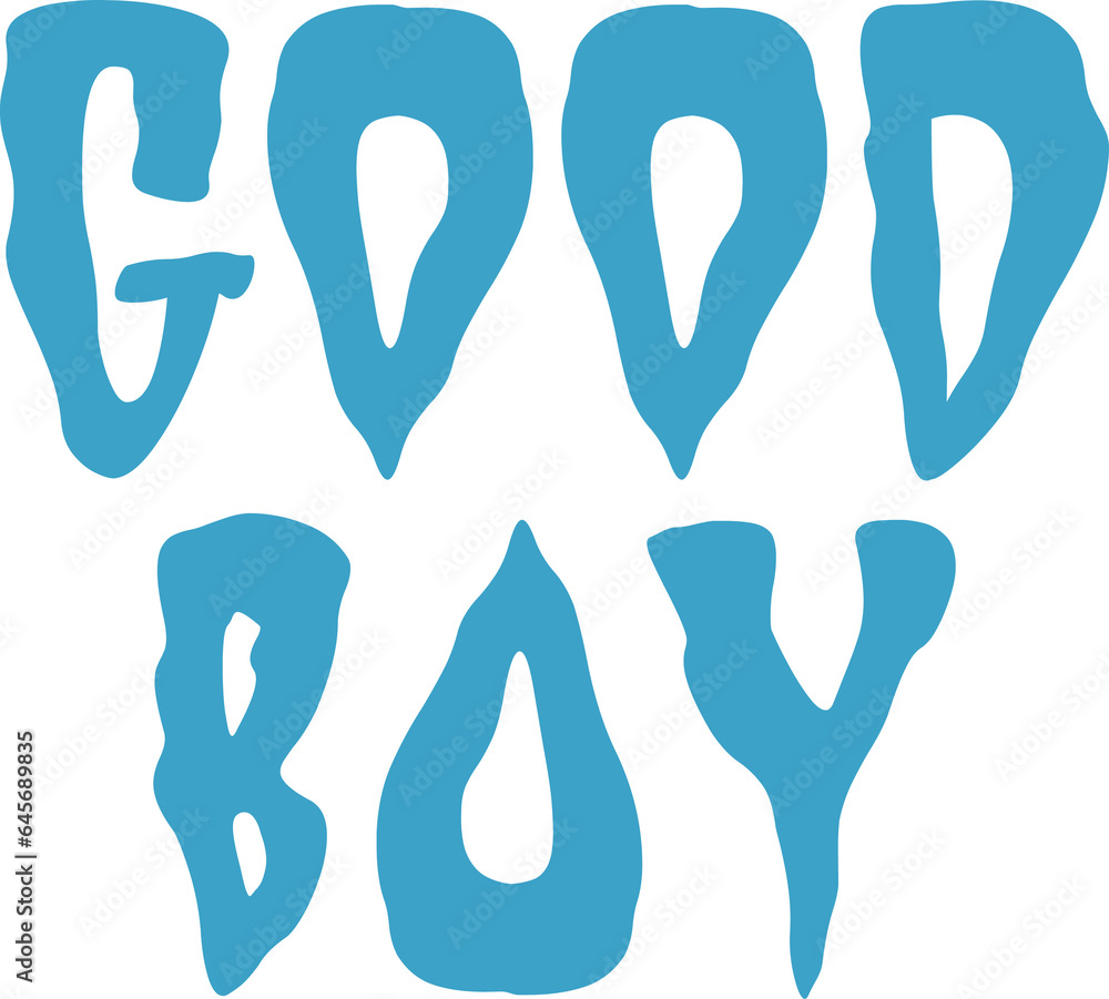 Good Boy digital files, svg, png, ai, pdf, ready for print, digital ...
