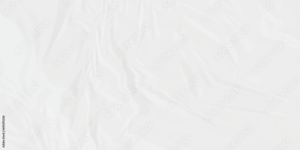 White crumpled paper texture . White wrinkled paper texture. White ...