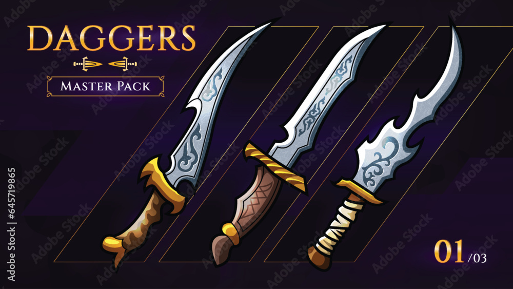 Exquisite Mythical Dagger Collection Legendary Handcrafted Blades for ...