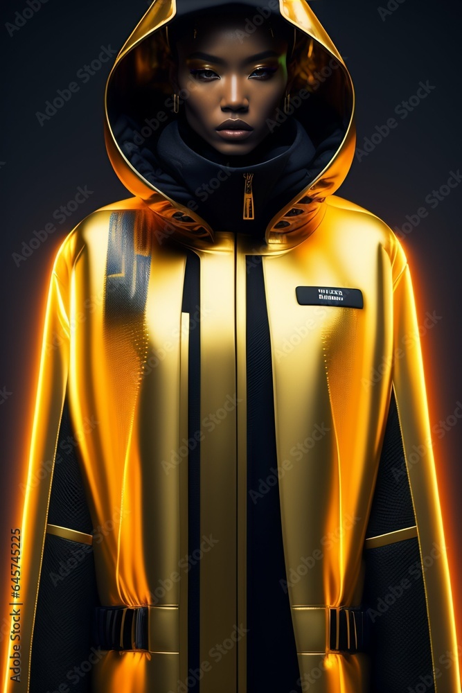 cyberpunk techwear streetwear look and clothes, we can see them from ...