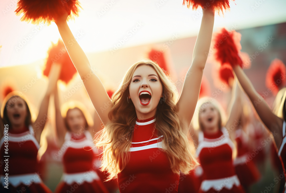 Youth Cheerleaders Bring the Crowd to Life, Varsity Cheerleaders Show ...