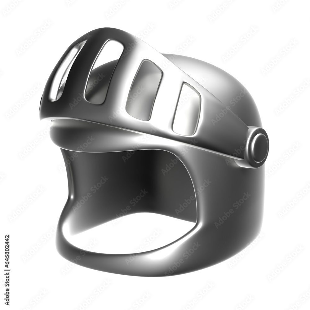 Knight Helmet 3D Icon Pack set for banner and UX/UI design Stock ...
