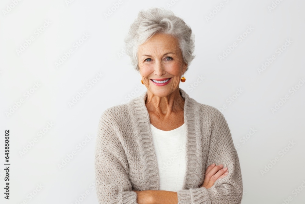 Group portrait photography of a Swedish woman in her 80s against a ...