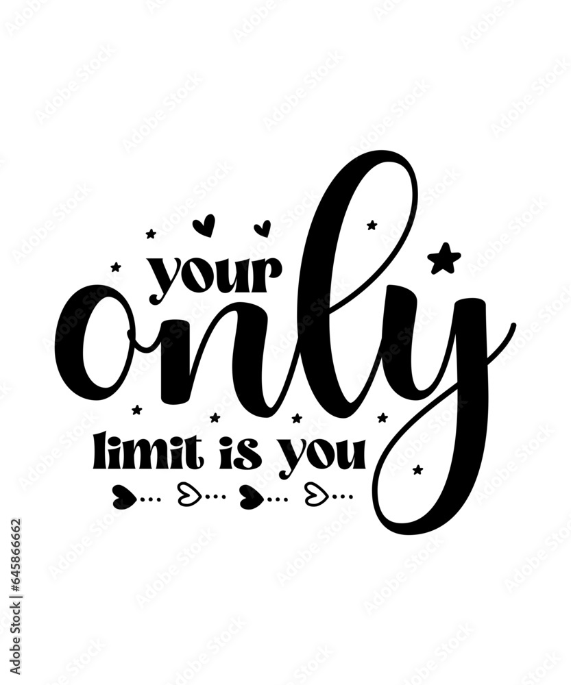 Motivational T Shirt Design Bundle Motivational Quotes Svg Bundle