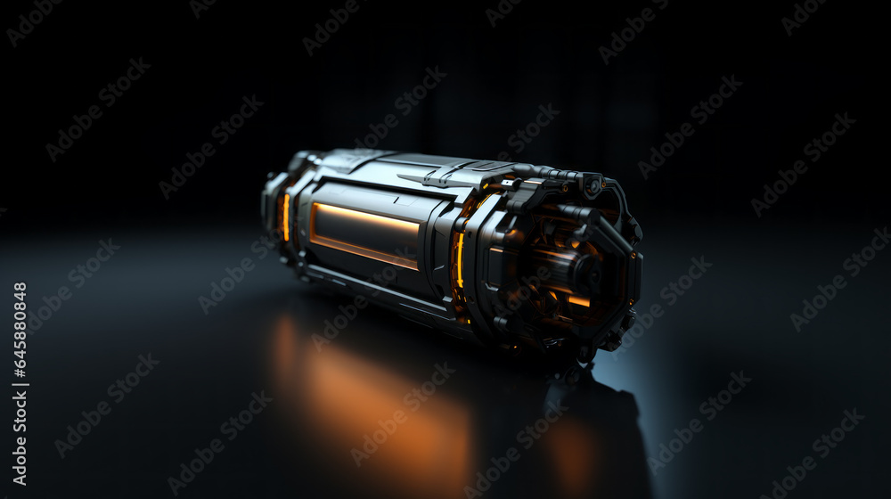 An advanced piece of technology. Industrial design. Well built. Product ...