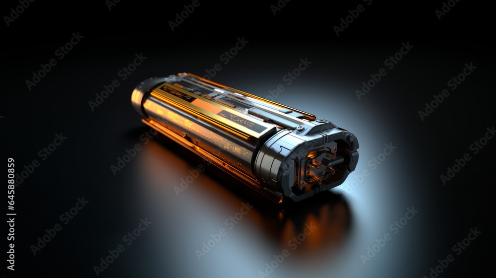 An advanced piece of technology. Industrial design. Well built. Product ...