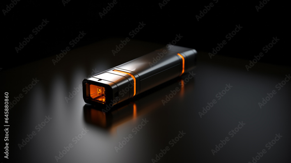 An advanced piece of technology. Industrial design. Well built. Product ...