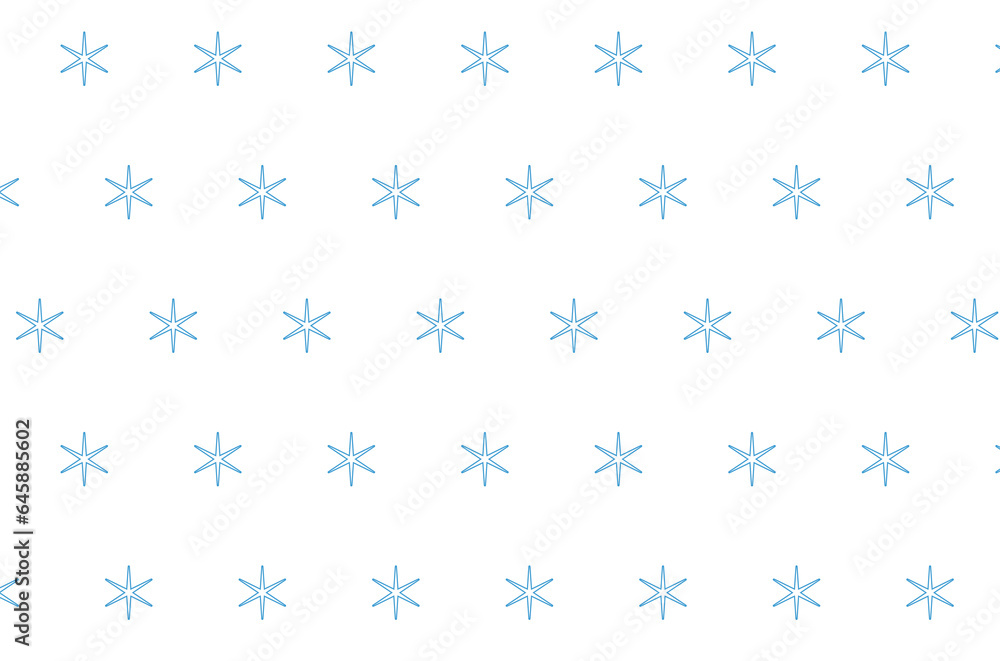 Digital png illustration of blue pattern of stars on transparent ...
