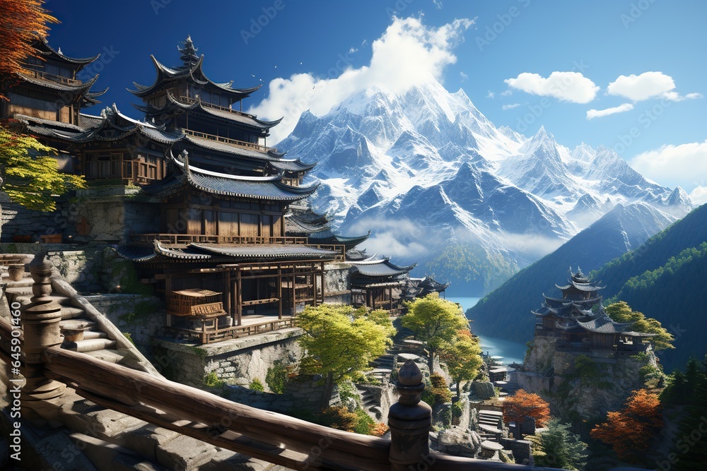 Travelers exploring tourist destinations around the world, capturing ...