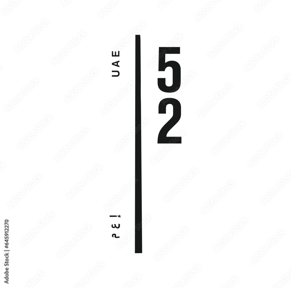 52 United Arab Emirates (Arabic Translate: Sustainability). Logo ...