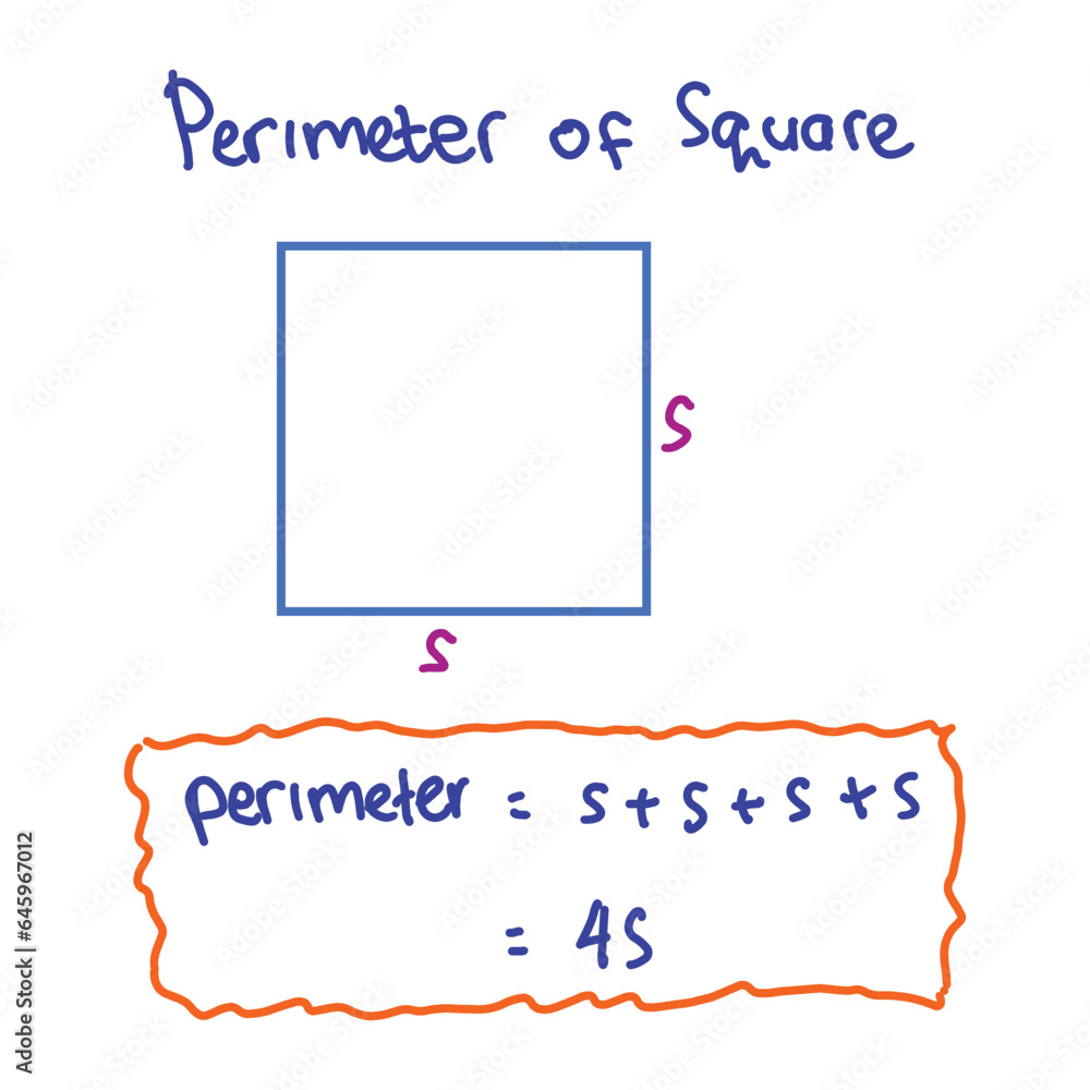 Math formulas on a white background. Vector illustration of ...