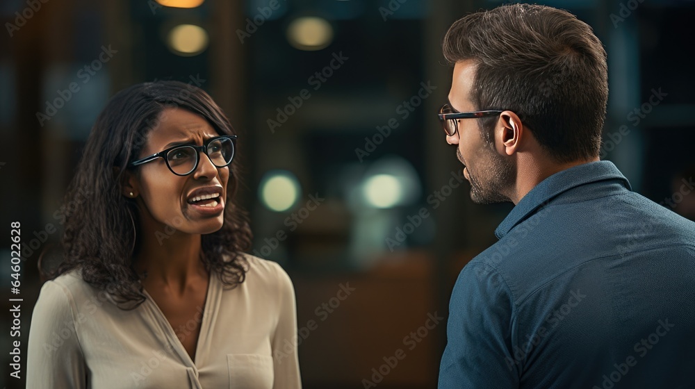 Animated person engaging in a lively conversation with expressive ...