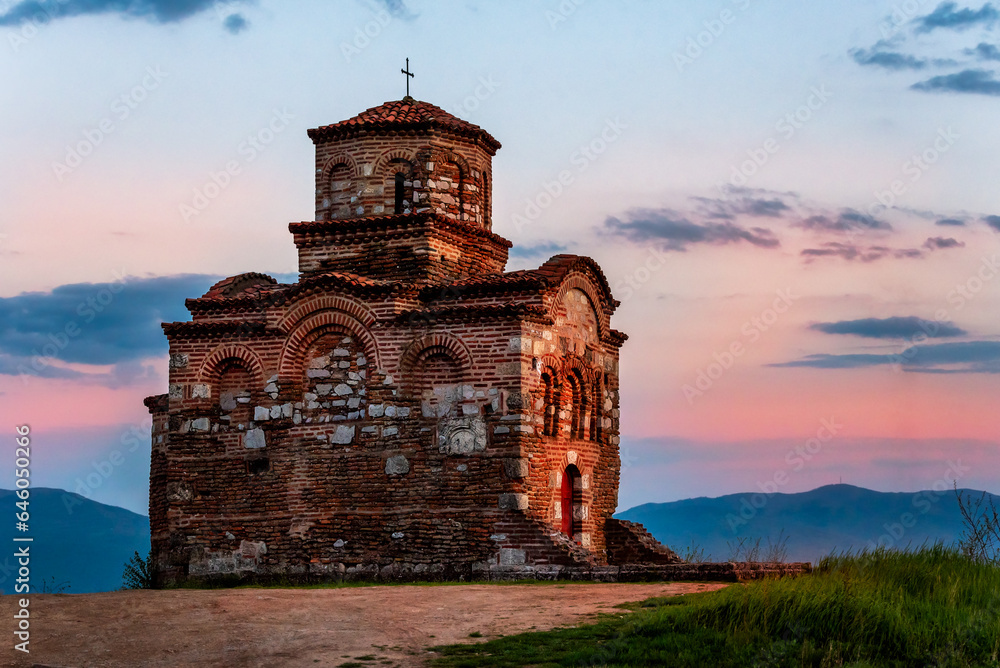 Old Latin church or the Church of the Holy Trinity of Rusalia in Gornji ...