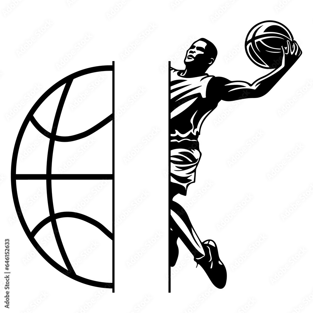 Basketball Svg png, Basketball Monogram Svg, Basketball Designs ...
