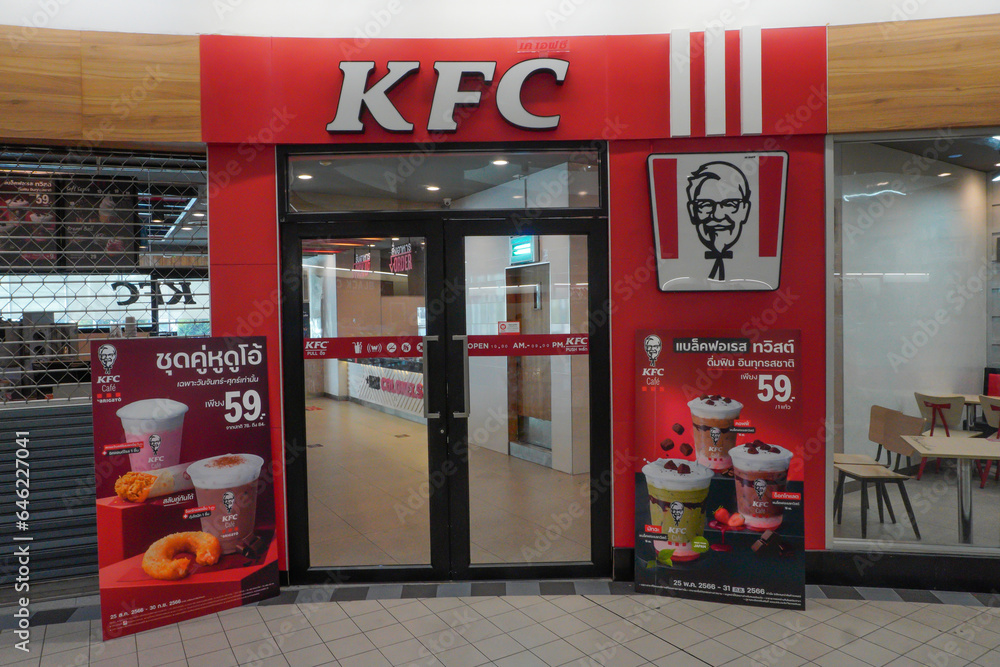 Bangkok ,THAILAND ,1192023 : KFC fast food restaurant. Kentucky Fried ...