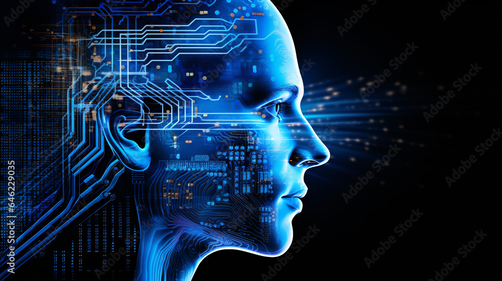 AI and Human Mind Fusion: A Three-Dimensional Conceptual Artwork of ...