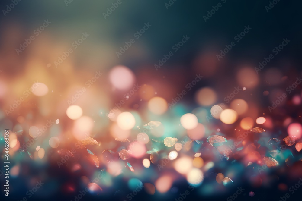 Armonia Incantevole di Luci Sfocate: Uno Sfondo Bokeh Ideale per ...