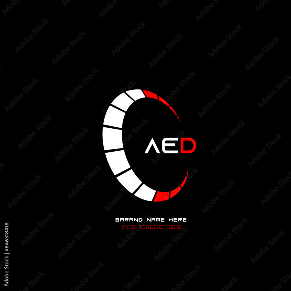 AED Logo Design, Inspiration for a Unique Identity. Modern Elegance and ...