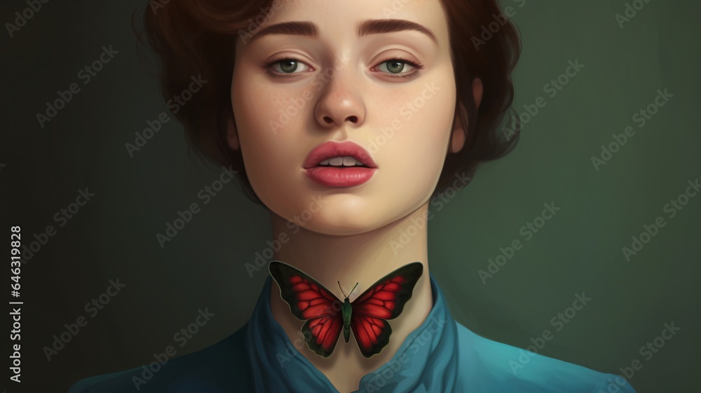 Visualizing Hashimoto's and thyroid cancer through the symbolism of a ...