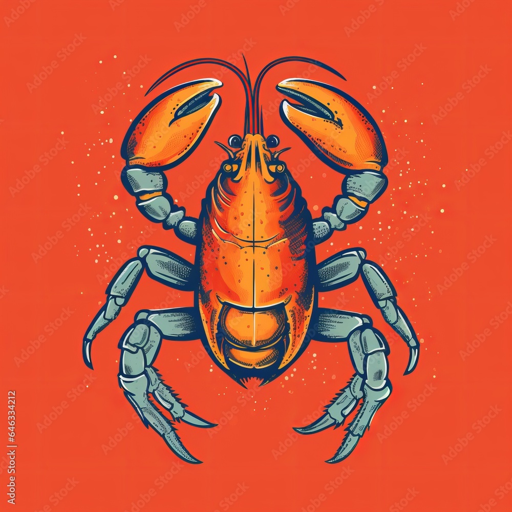 Free Exquisite Lobster Crustacean Logo Design A Visual Feast for Your ...