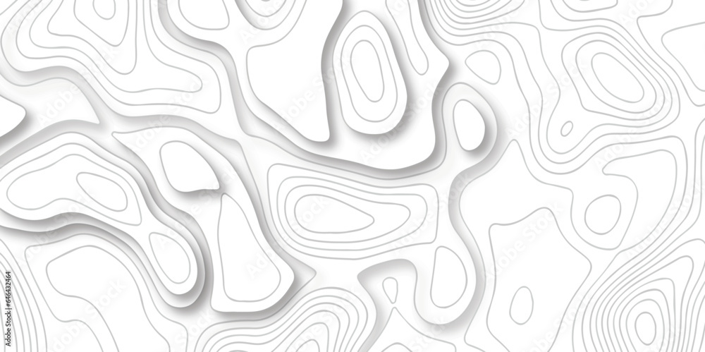 Seamless Pattern And Topography Map And Counter Map Abstract Sea Map
