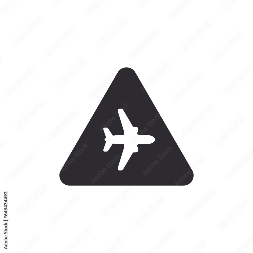 Danger warning icon. Danger warning. Risk sign. Information sign. Alert ...