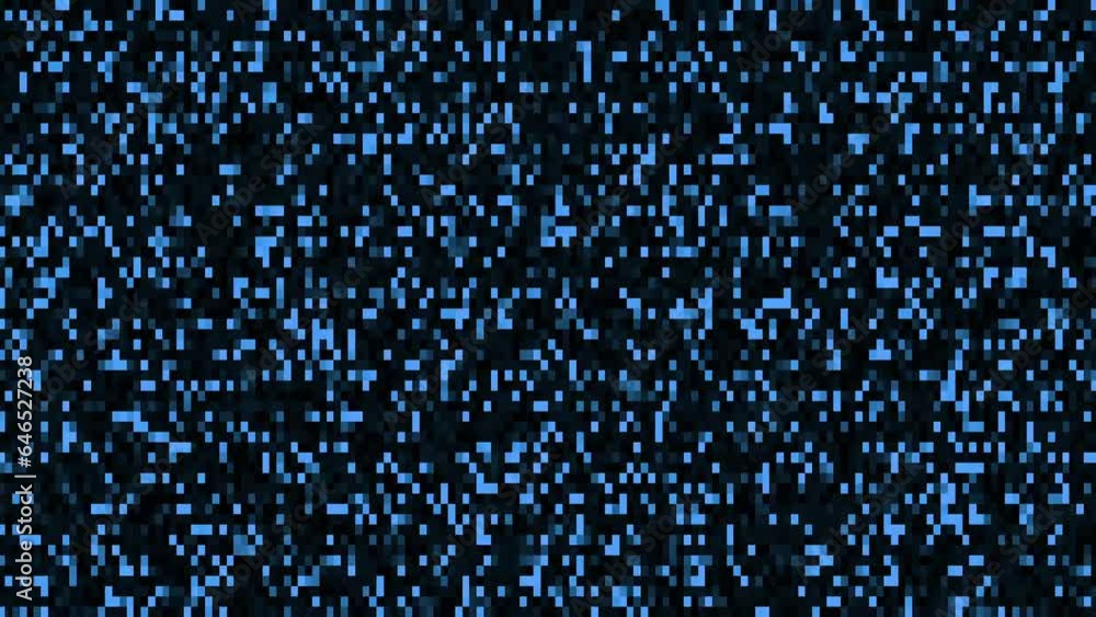 Chroma key, pixel sinal tv. Television interference with flickering ...