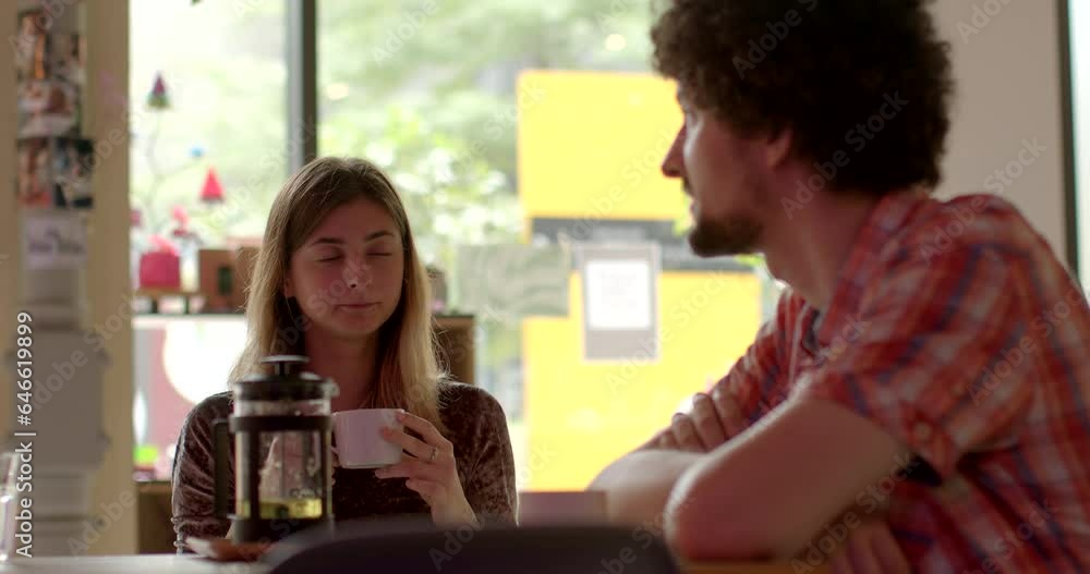 People discuss relationships and friend zone. Friendship between men ...