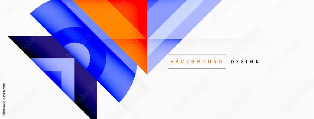Visually captivating background design showcasing dynamic geometric ...