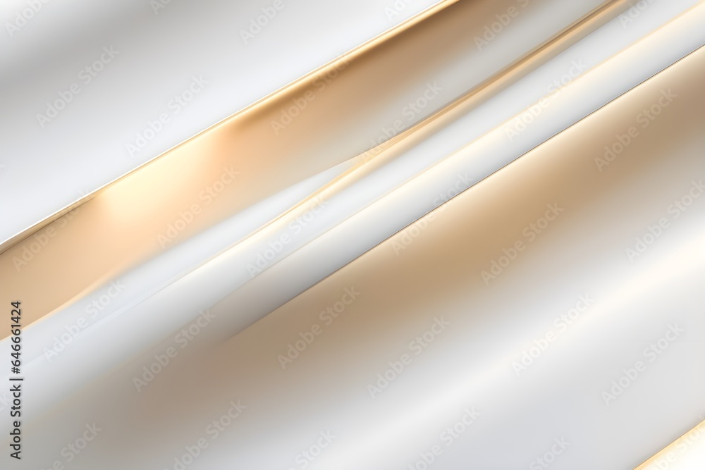 Luxury modern abstract white background with gold lines, for web design ...