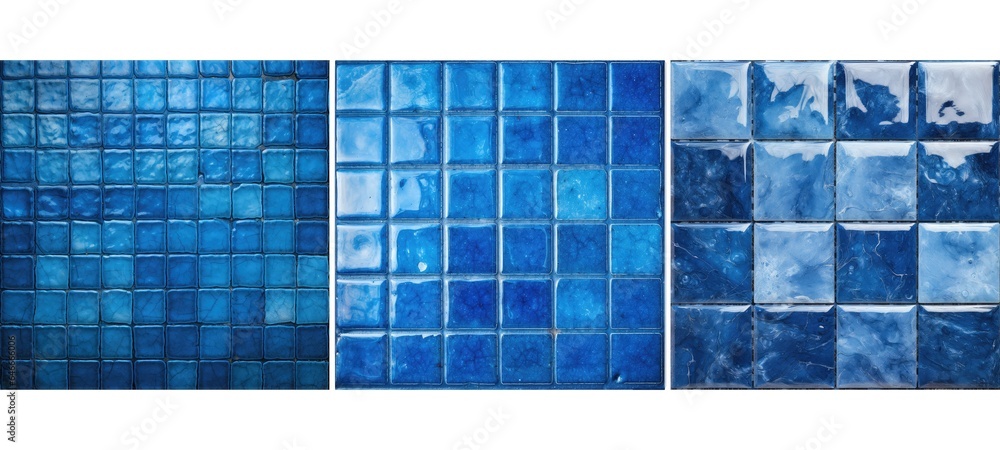 design blue ceramic tile background texture illustration mosaic ...