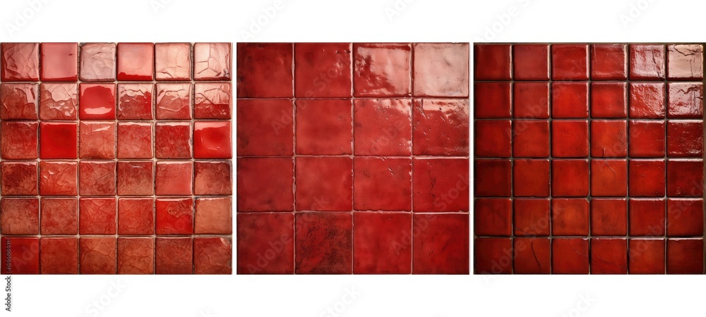 wall red porcelain tile background texture illustration surface design ...