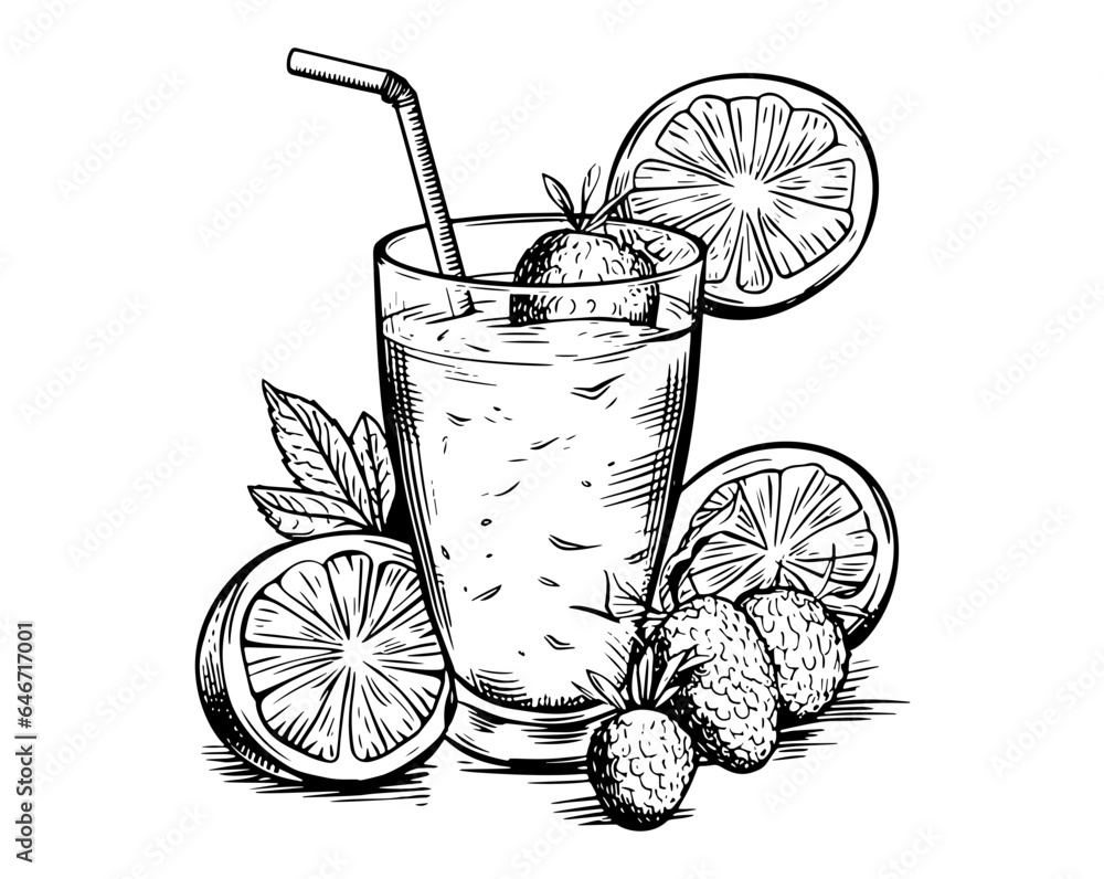 Vektorová Grafika „cocktails Alcoholic Daiquiri Old Fashioned