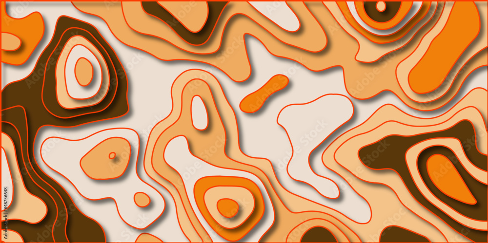 Abstract trending mordern 3d paper cut out background texture design ...